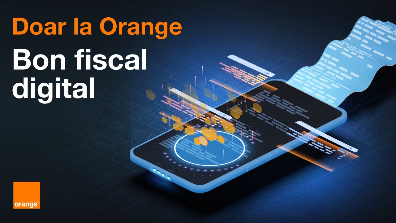 Orange Moldova lansează Bonul fiscal digital