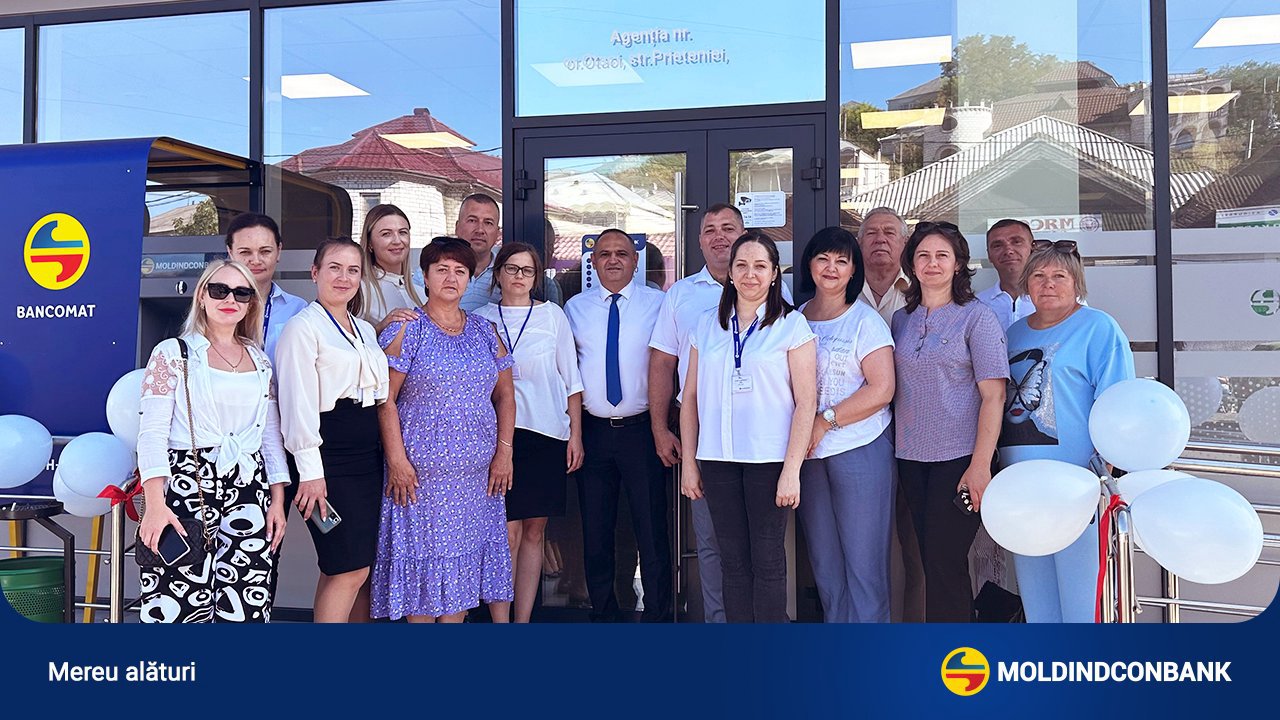 Витаемо в Молдовi! Moldindconbank a deschis o agenție la hotarele dintre Republica Moldova și ...