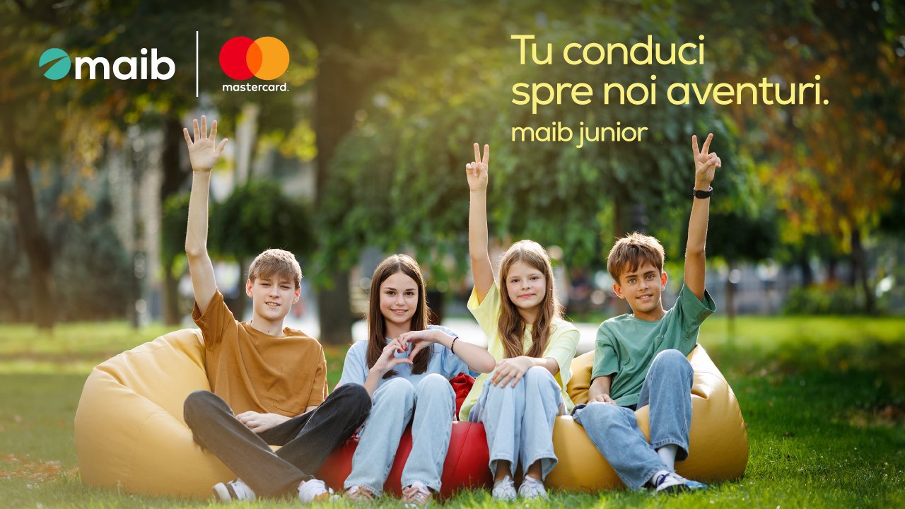 Tu conduci spre noi aventuri. maib junior
