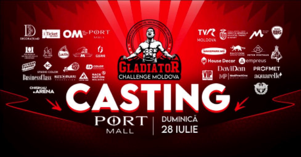 Gladiator Challenge Moldova anunță: Castingul pentru „Cel Mai Puternic Om din Țară, 2024”