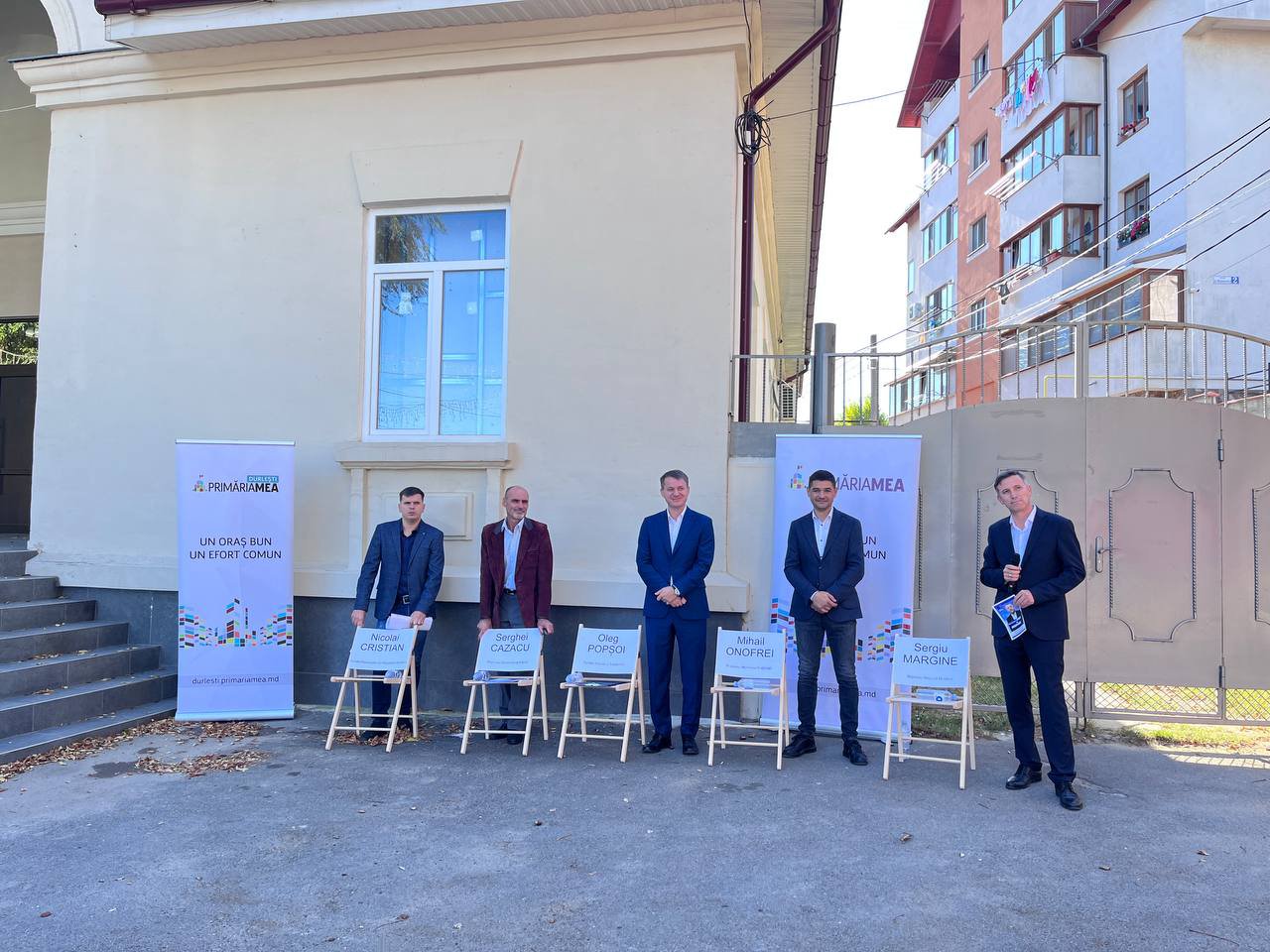 Candidații la funcția de primar de Durlești, față-n față cu alegătorii ...