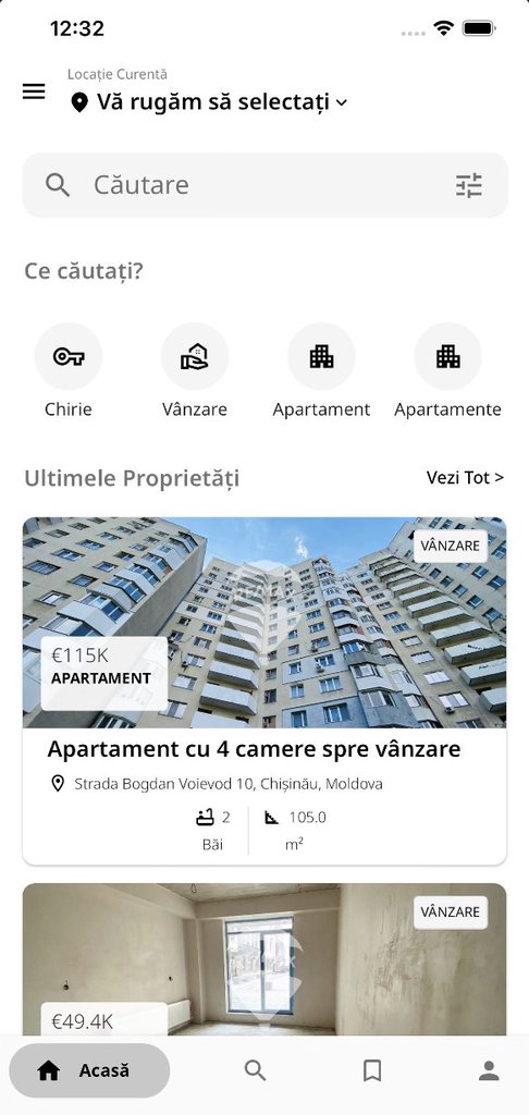 Cele mai bune oferte imobiliare de pe piața din Moldova – la un loc. Descoperă platforma ...