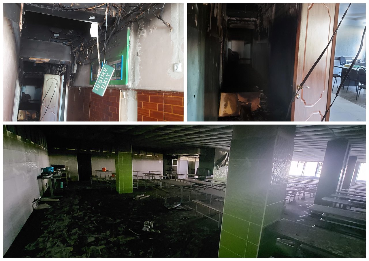 Liceul „Liviu Deleanu”, afectat de incendiu, se închide pentru o ...