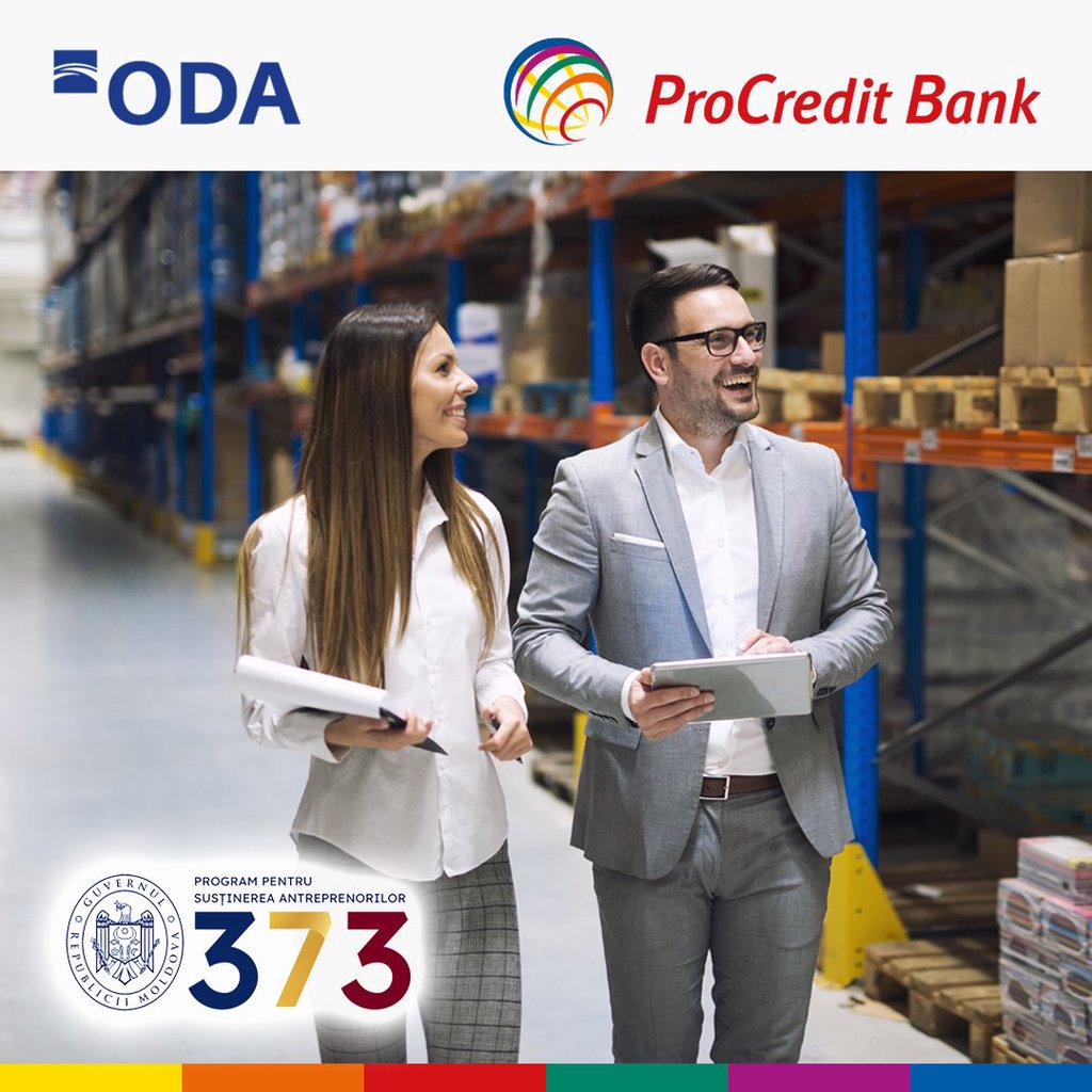 Investește în afacerea ta cu ProCredit Bank și Programul „373”