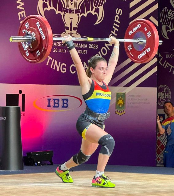Argint pentru R. Moldova la Campionatul de Haltere pentru Tineri Argint pentru R. Moldova la Campionatul de Haltere pentru Tineri