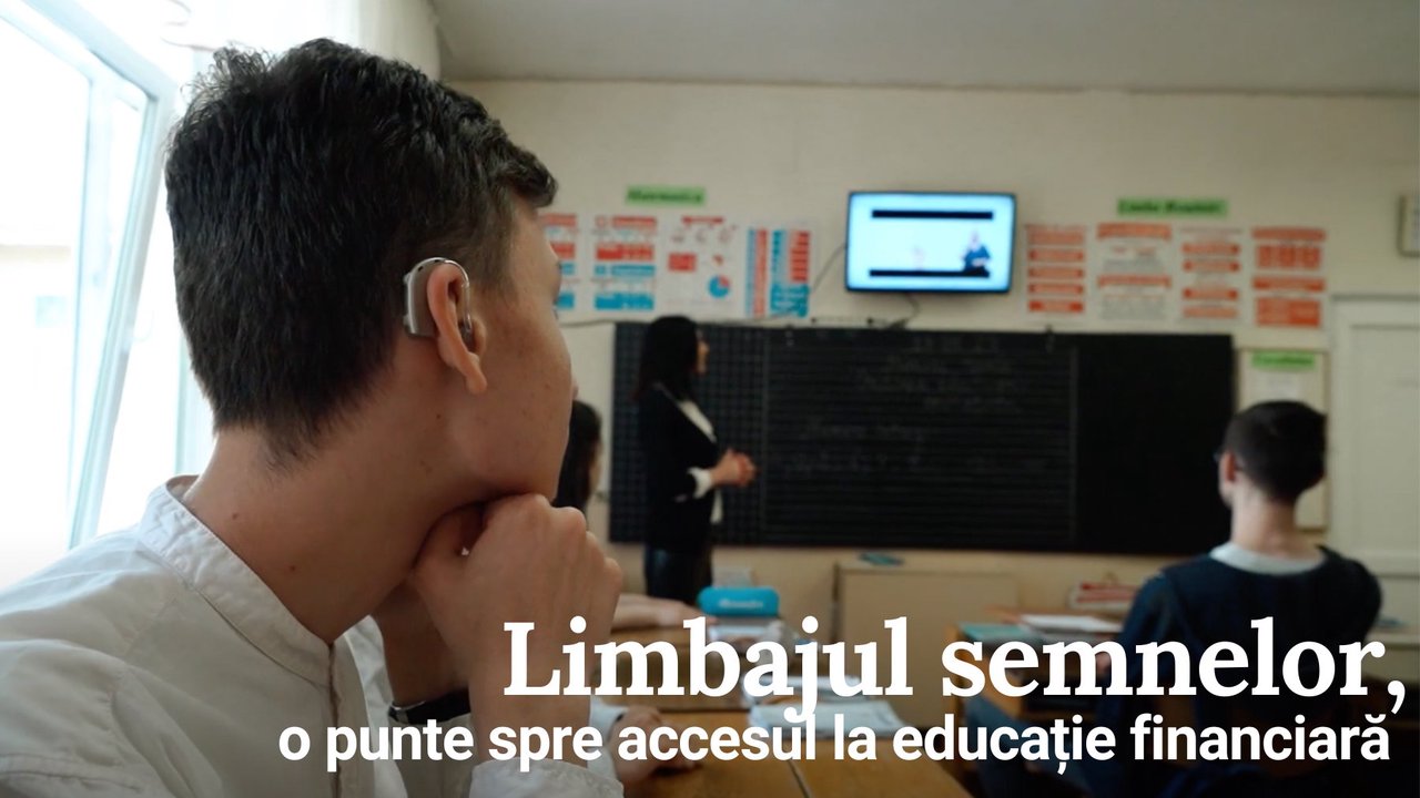 Soluții: Limbajul semnelor - punte spre accesul la educație financiară ...