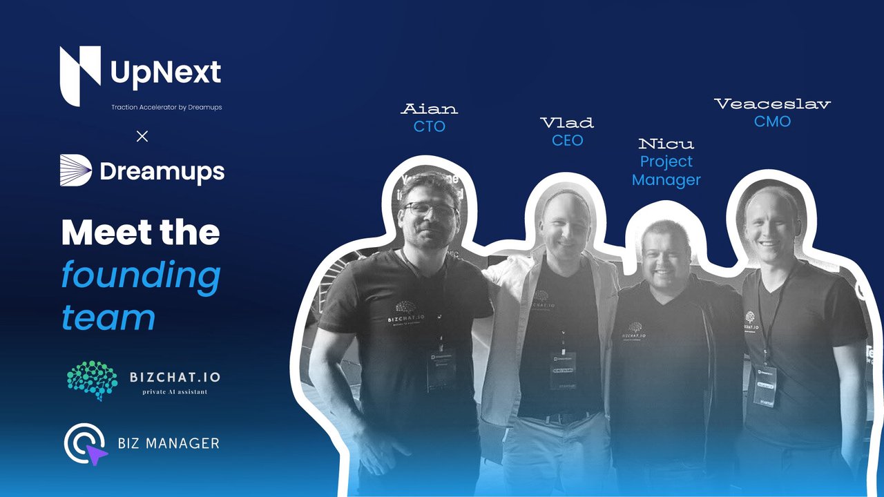 #meettheteam by Dreamups: BizManager.ai, startup-ul care redefinește gestionarea afacerilor ...
