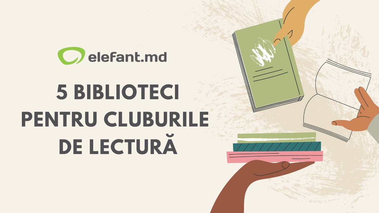 Elefant.md susține inițiativele de Ziua Națională a Lecturii și dăruie ...