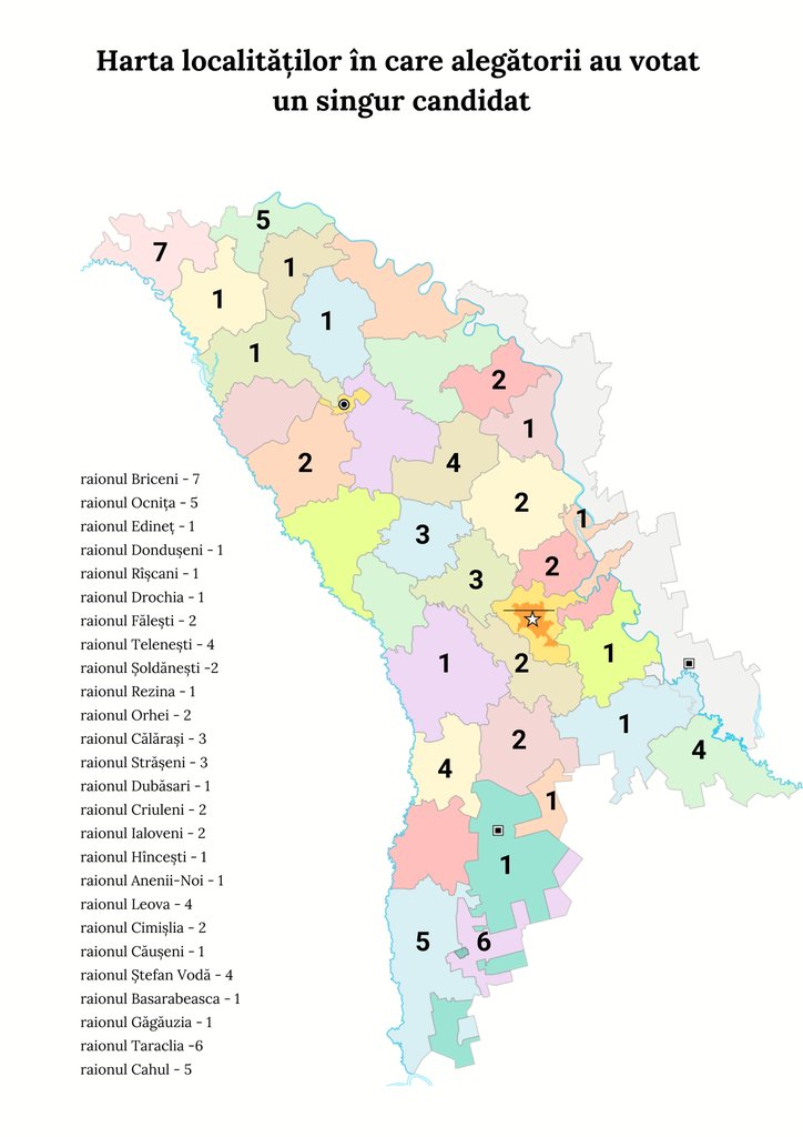 Cum alegi când n-ai de ales: Harta localităților în care localnicii au ...