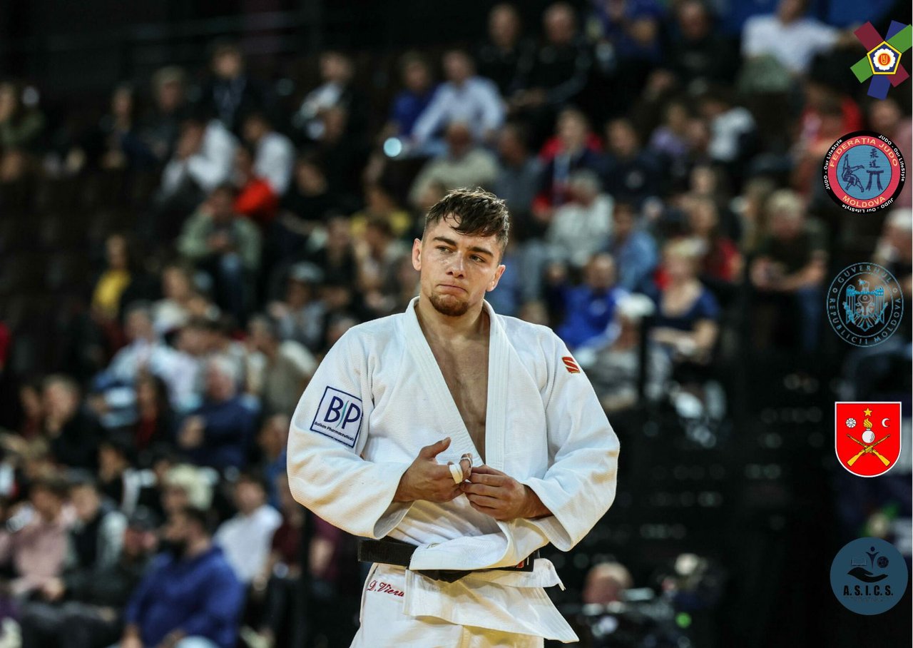 Judocanul Denis Vieru a devenit campion european la seniori