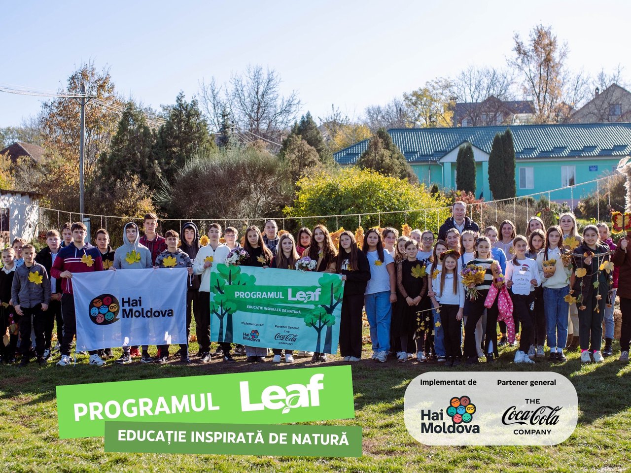 A fost lansat proiectul Leaf Program: Educație inspirată din natură