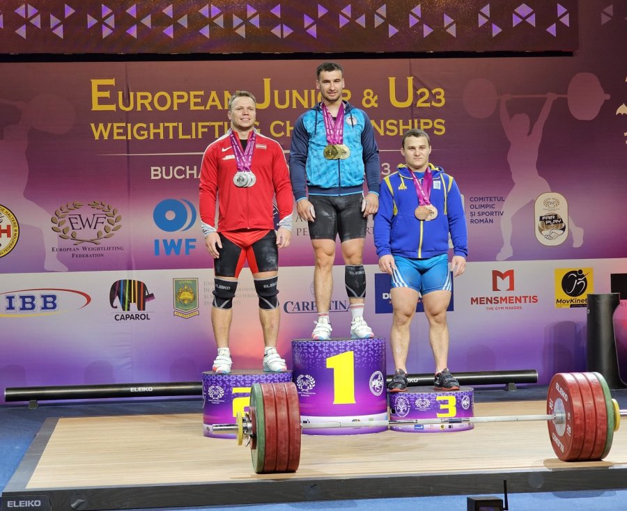 Moldova are campion european! Marian Robu a luat medalia de aur la Campionatul de Haltere pentru ...